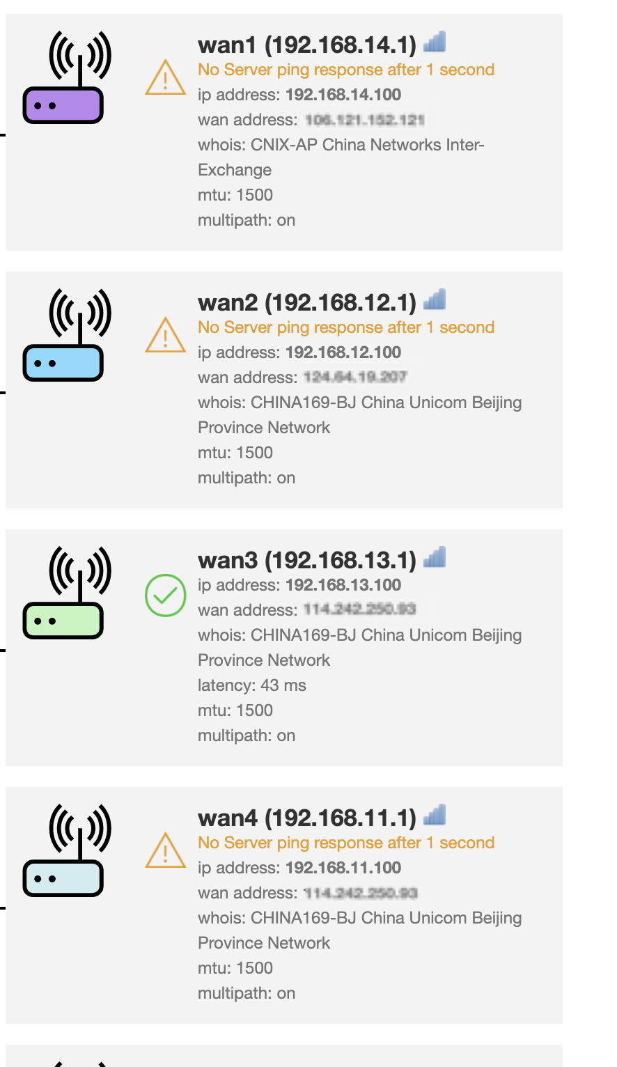 No Server ping response after 1 second · Issue #986 · Ysurac/openmptcprouter · GitHub