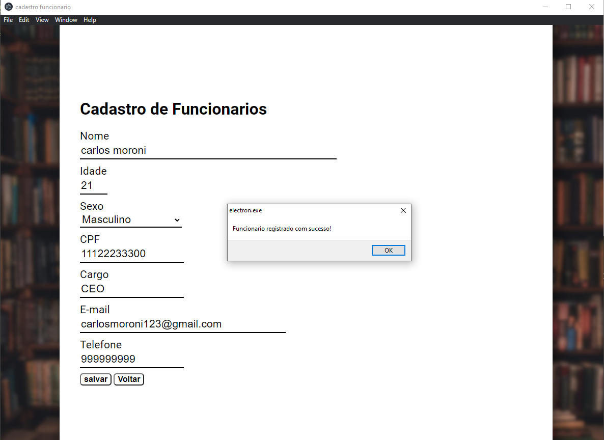 GitHub - CarlosMoroni/sistema-biblioteca.github.io: Trabalho n2 matéria POO WEB