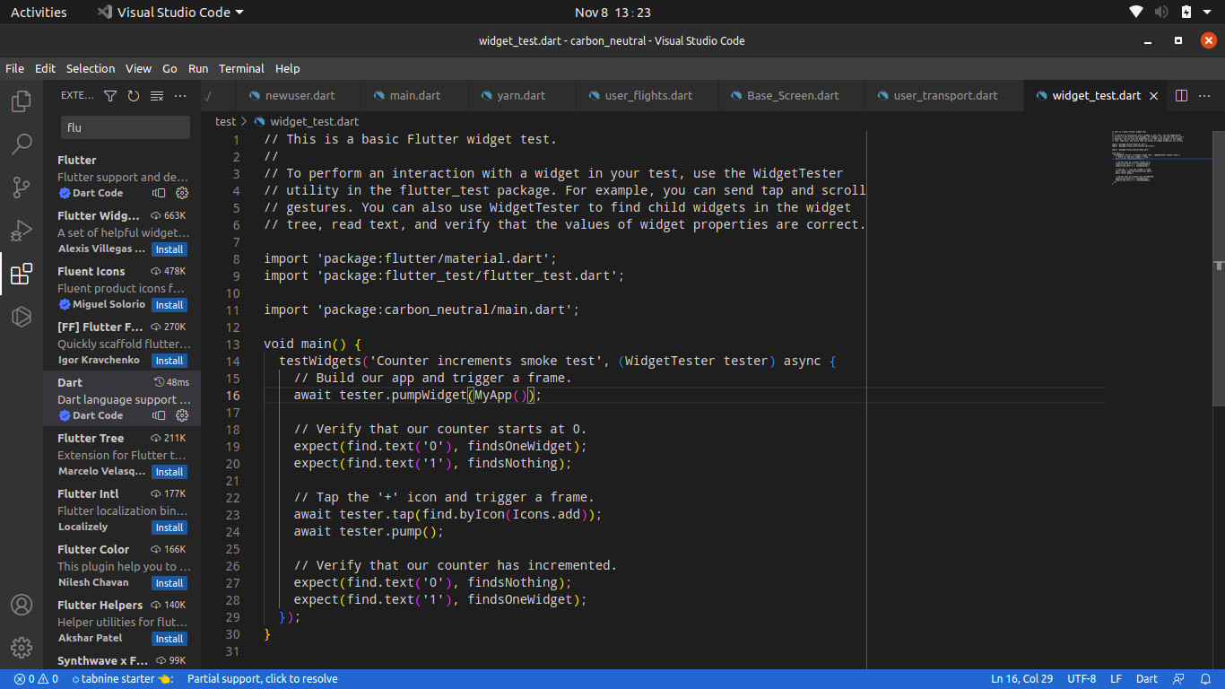 Flutter and Dart extensions seem to be broken for me · Issue #114920 · flutter/flutter · GitHub