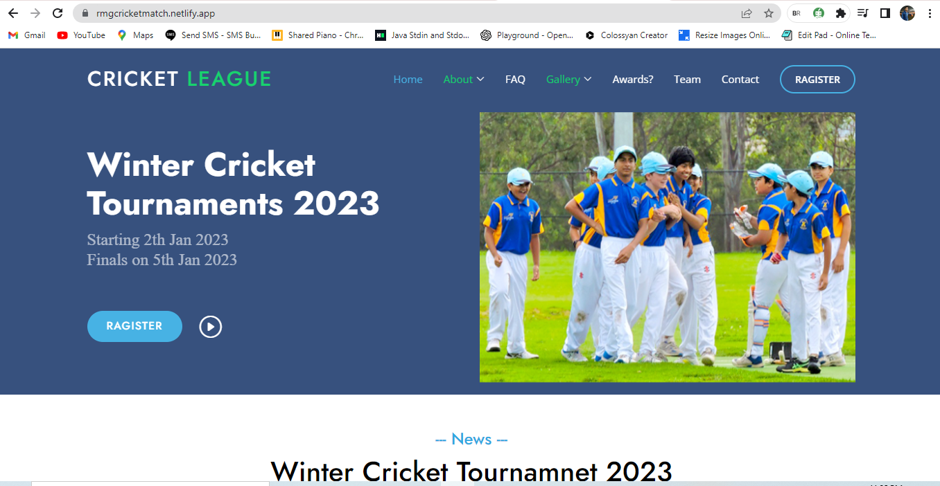 GitHub - Vikas7075/Cricket_Match_Website-: I developed this cricket match website using HTML CSS ...