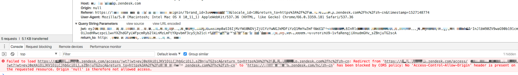 Php Redirection With Null Origin Header Cause Cors Problem · Issue