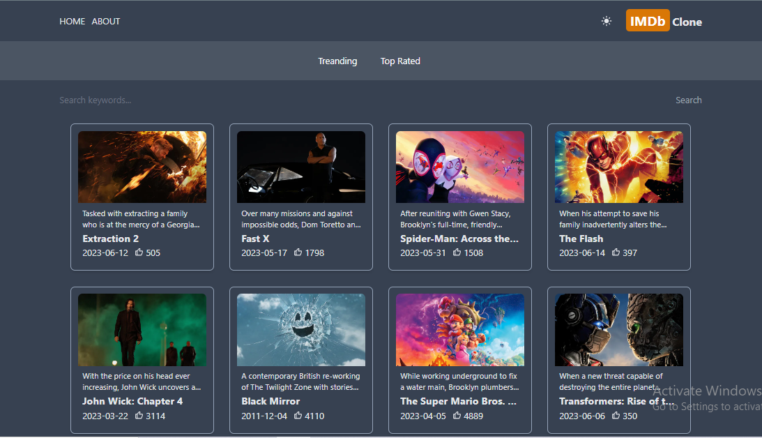 GitHub - ismilearefin/IMBd-Clone