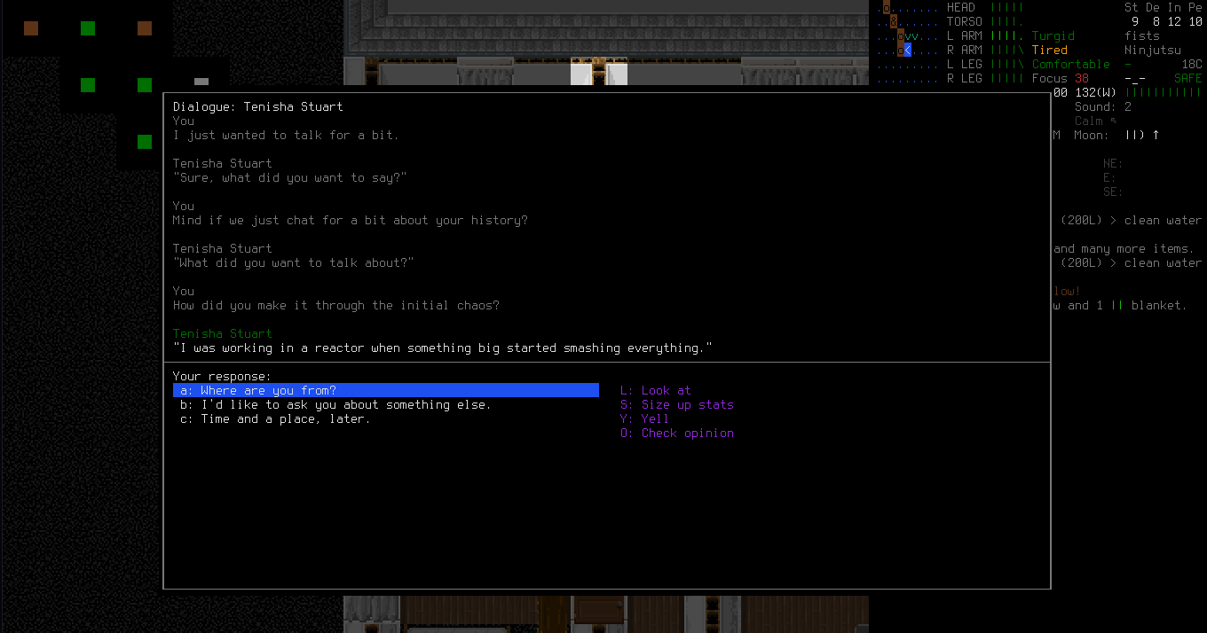 NPC doesn't know what to say for BGSS_RADIATION_2_STORY3 when asked about their story before the ...