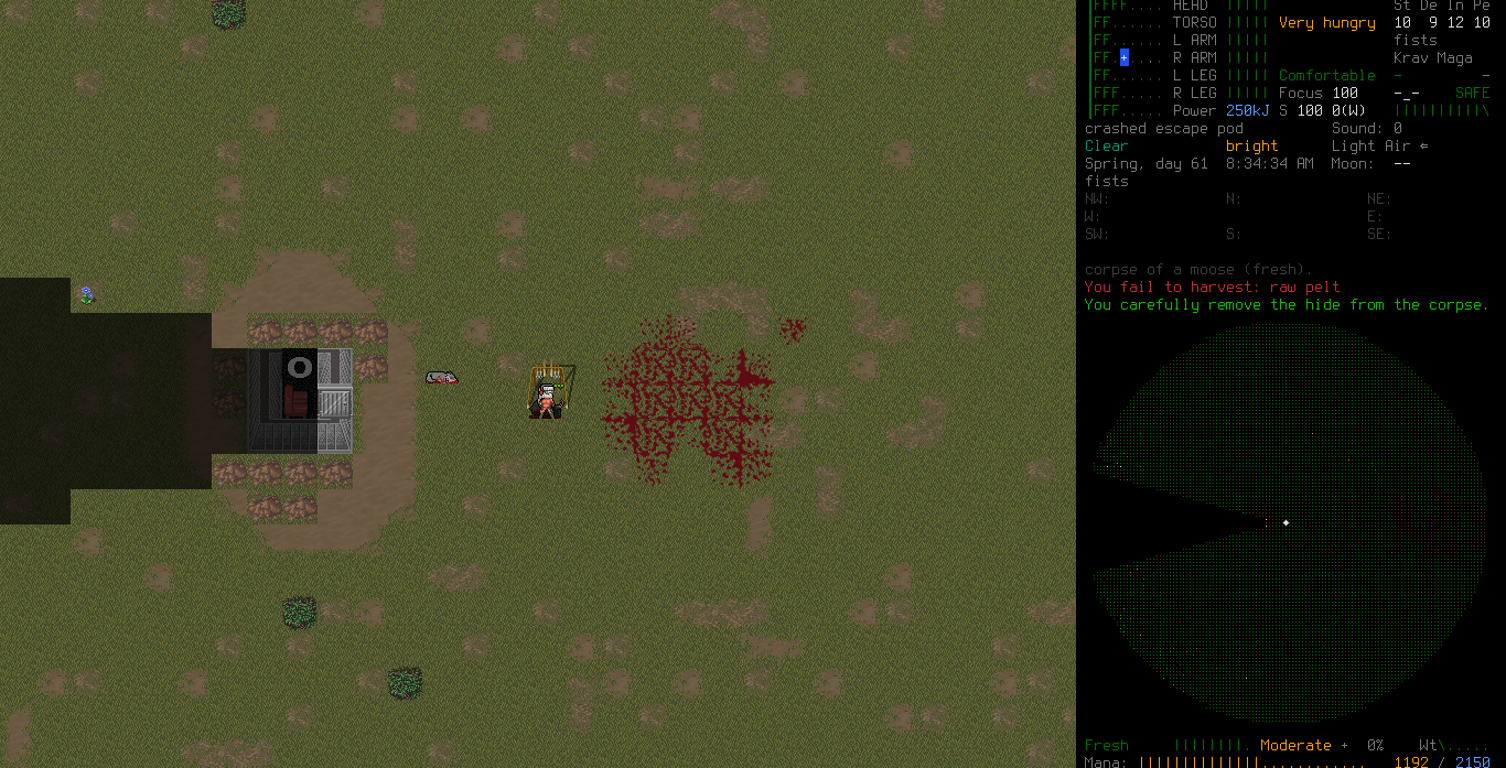 Issue when skinning animal corpses to get pelt · Issue #60664 ...