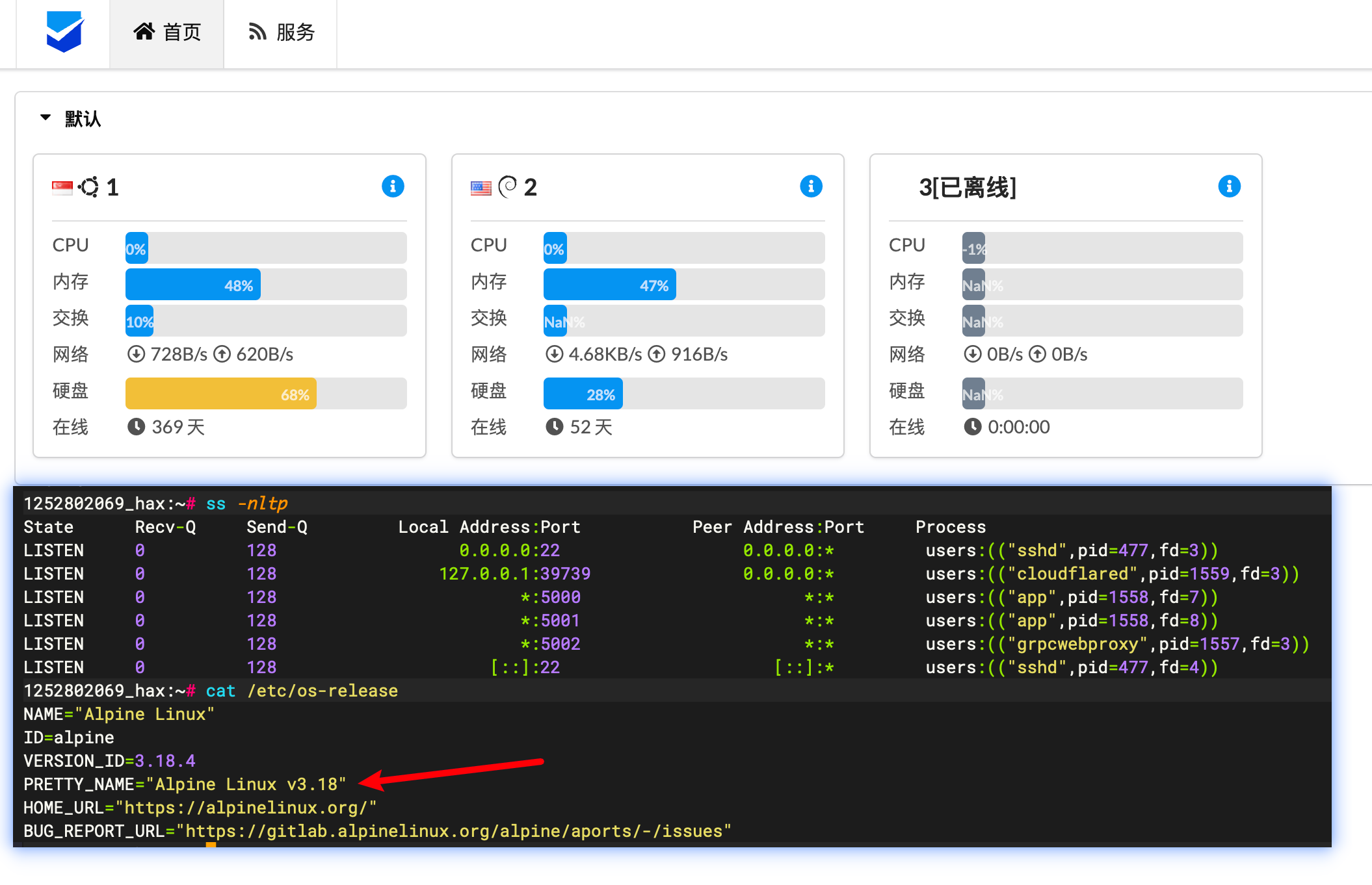 配置总结 · Issue #54 · fscarmen2/Argo-Nezha-Service-Container · GitHub