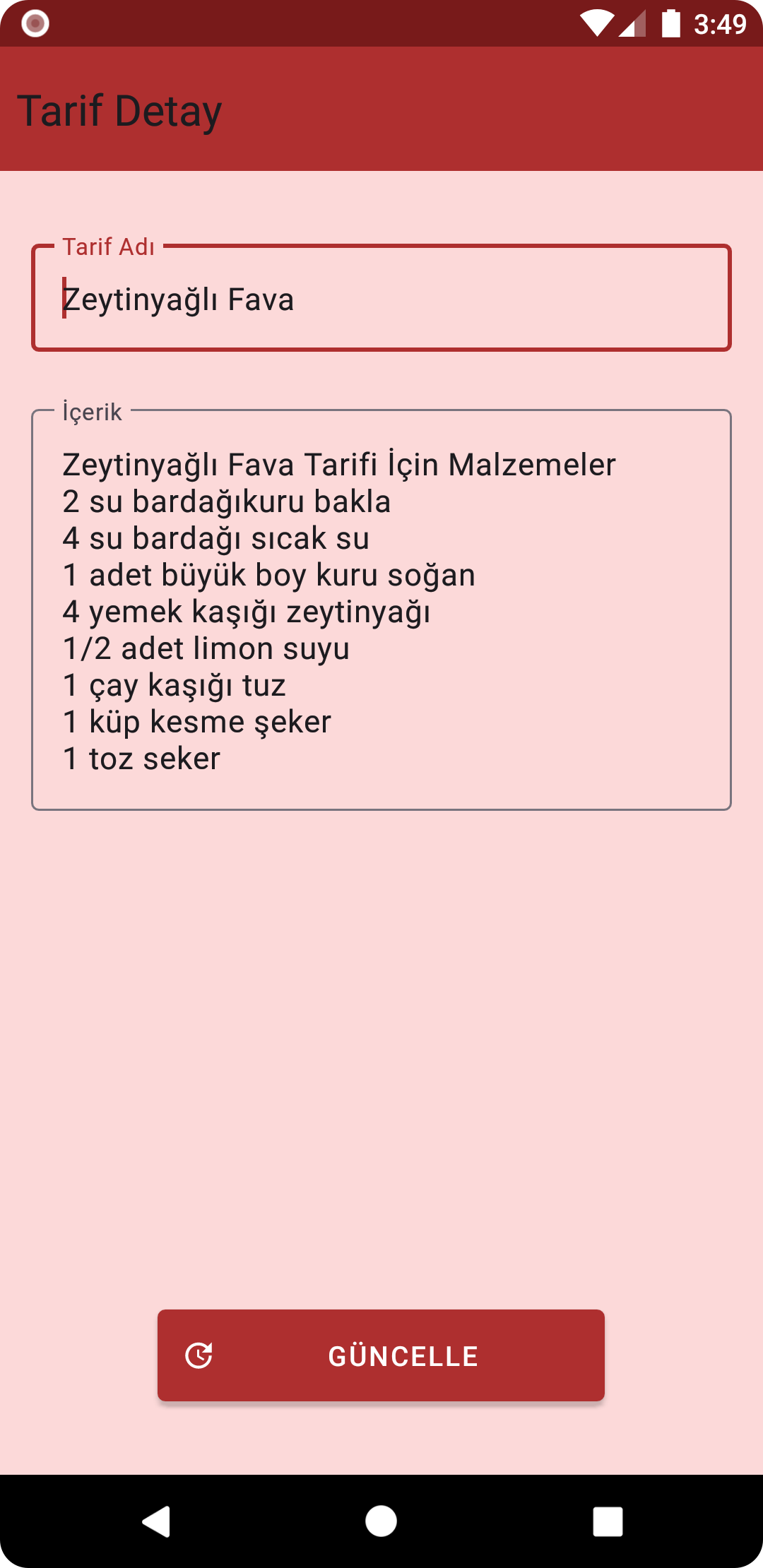 GitHub - ahmetgurr/RecipesApp