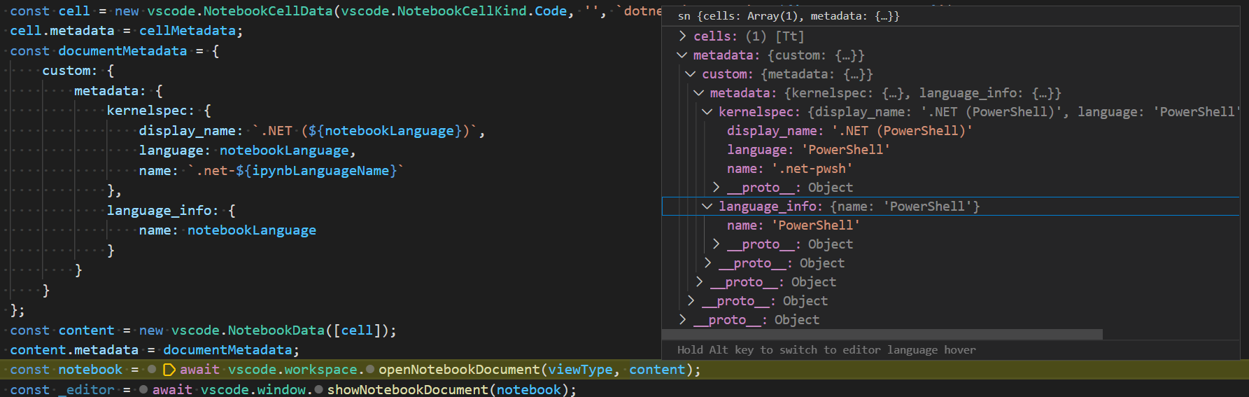 .NET Interactive notebook custom metadata can be overwritten on open · Issue #6187 · microsoft ...