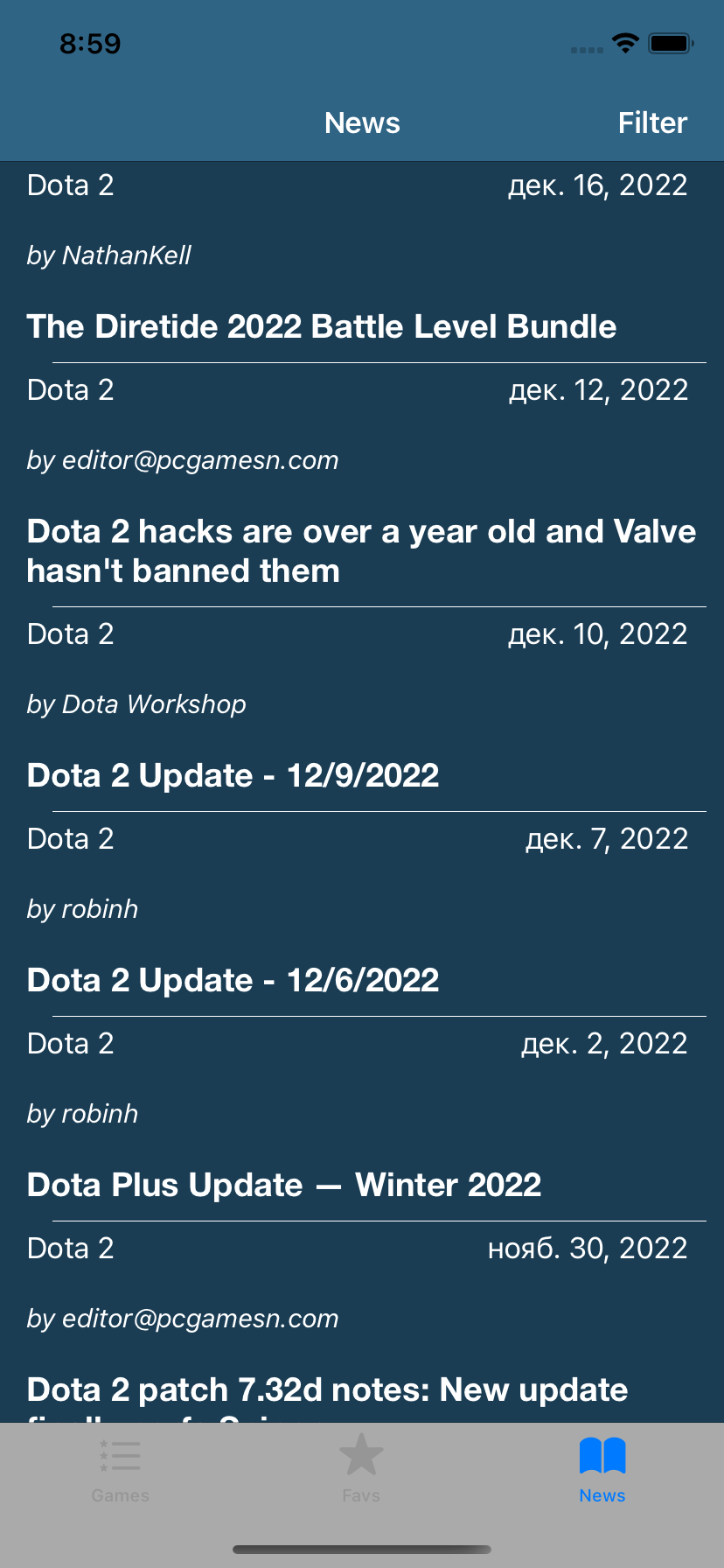 GitHub - KirillAtrakhimovich/SteamApp