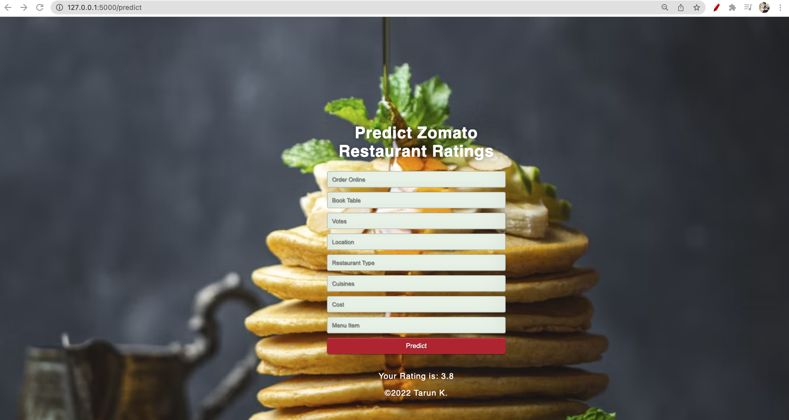 GitHub - tarunk0/zomato-ratings-prediction: End-To-End Deployment of ...