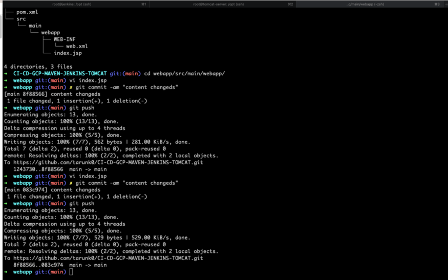 GitHub - tarunk0/CI-CD-GCP-MAVEN-JENKINS-TOMCAT: PART-1 GCP – CICD pipeline using Git, Jenkins ...