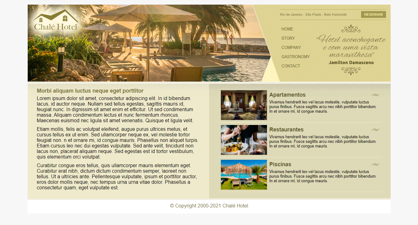GitHub - Giovanni017/Chale-hotel: Quinto projeto curso desenvolvimento web
