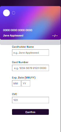 GitHub - chariff16/Interactive-card-details-form: Interactive card ...