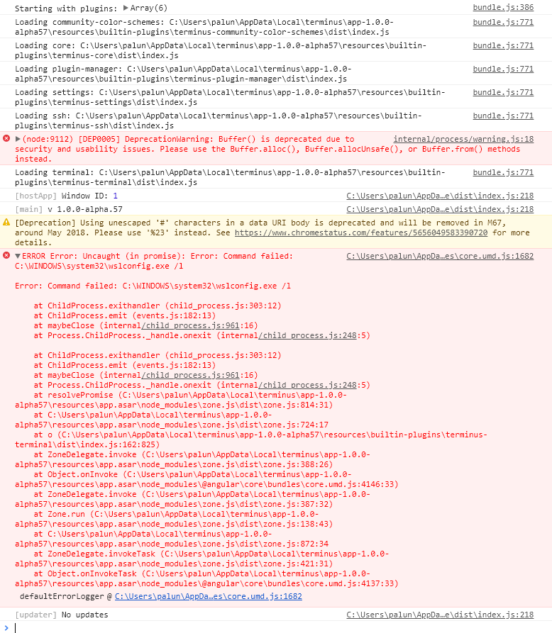 New Terminal button doesn't work · Issue #438 · Eugeny/tabby · GitHub