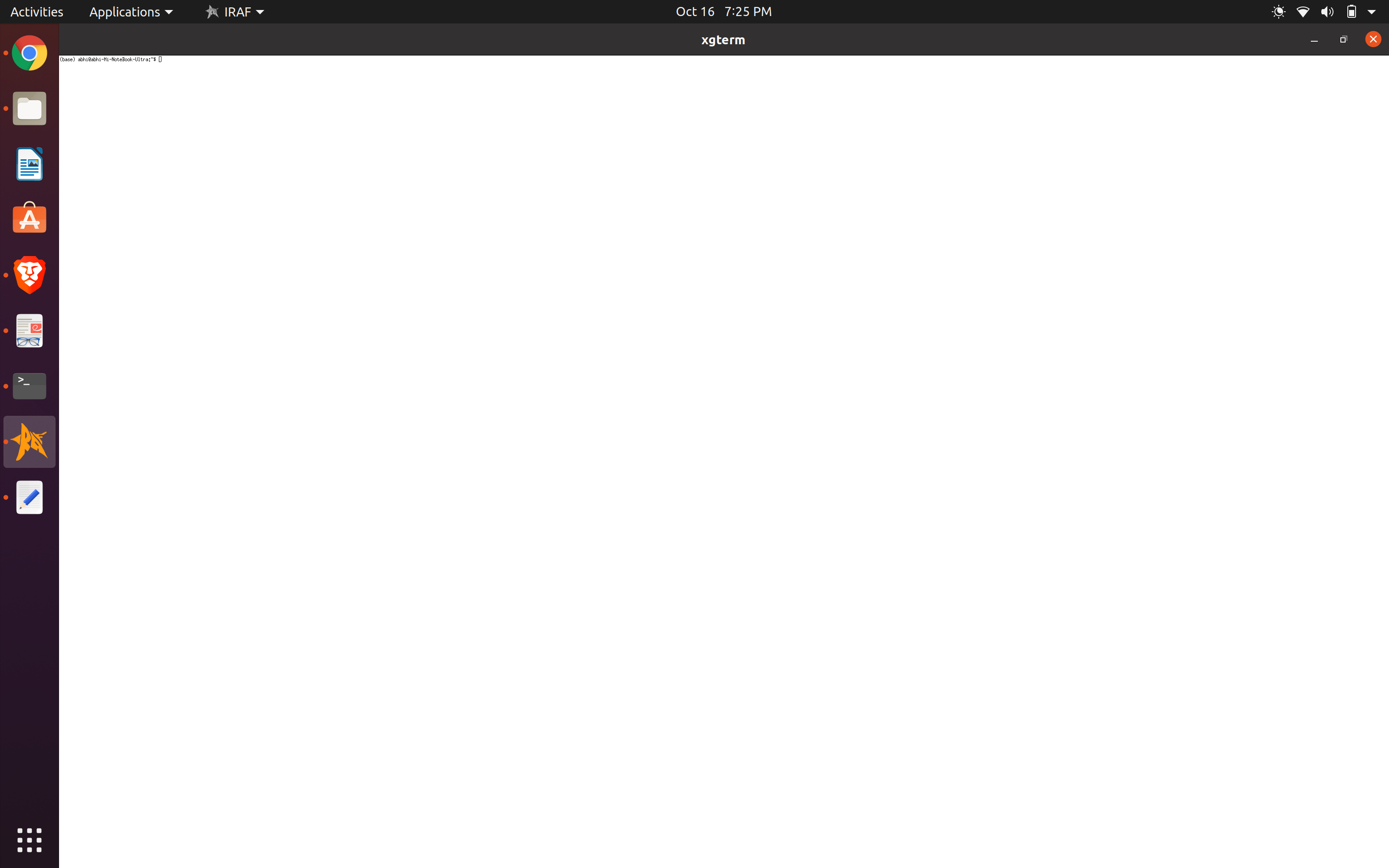 Not be able to see texts on the xgterm as they are small · Issue #198 · iraf-community/iraf · GitHub