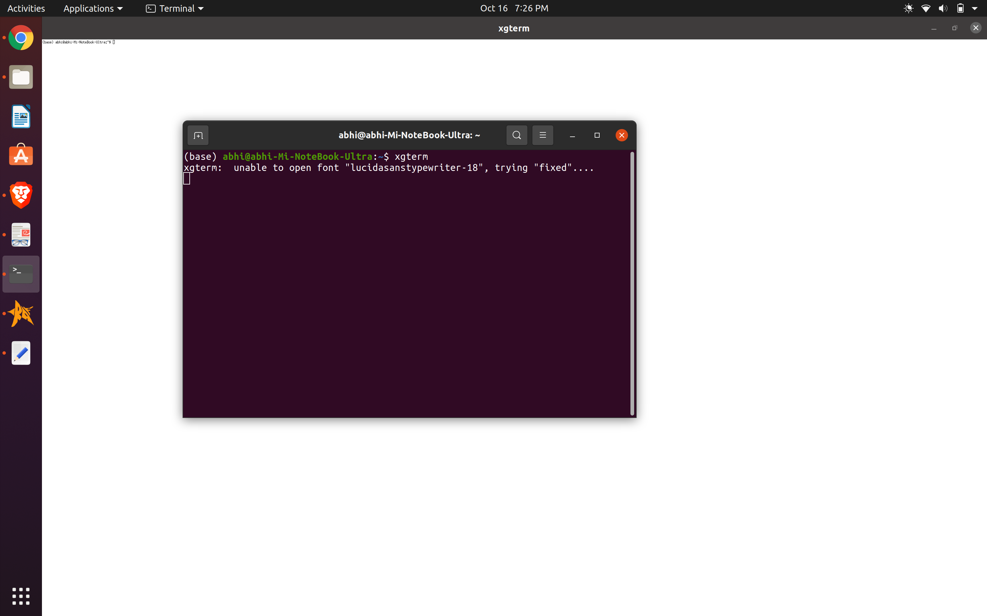 Not be able to see texts on the xgterm as they are small · Issue #198 · iraf-community/iraf · GitHub