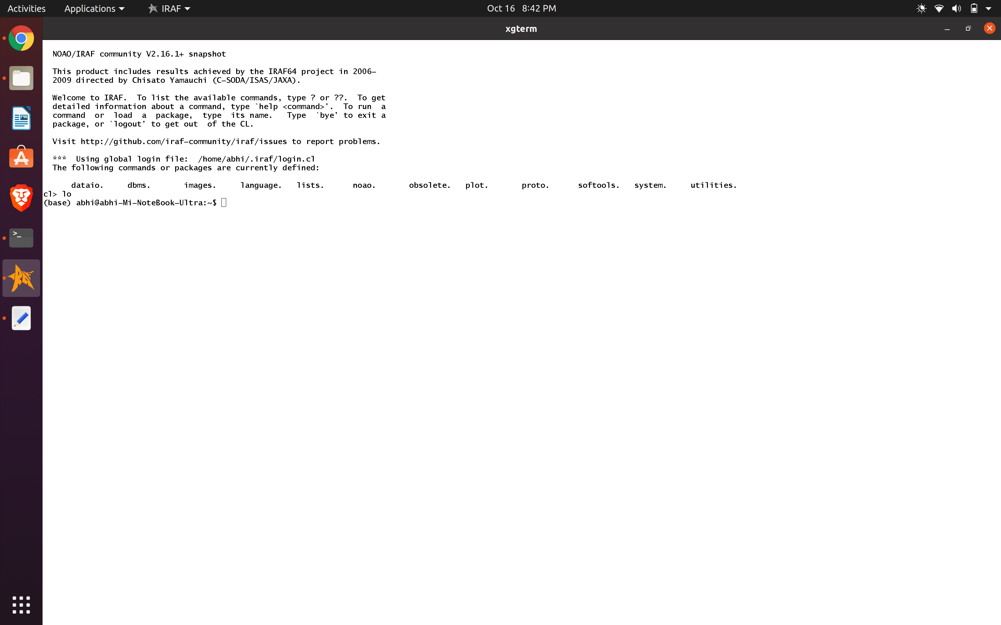 Not be able to see texts on the xgterm as they are small · Issue #198 · iraf-community/iraf · GitHub