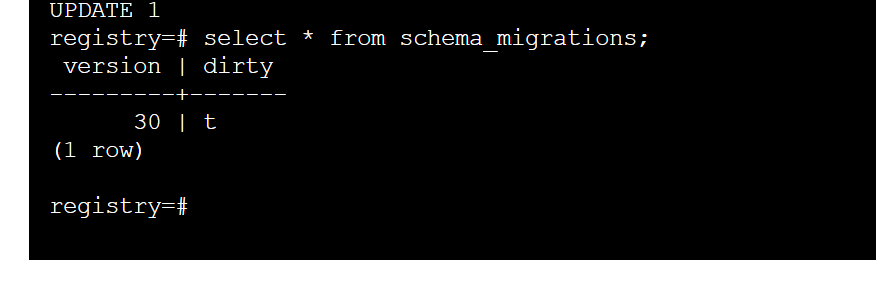 dirty database when restart · Issue #12847 · goharbor/harbor · GitHub