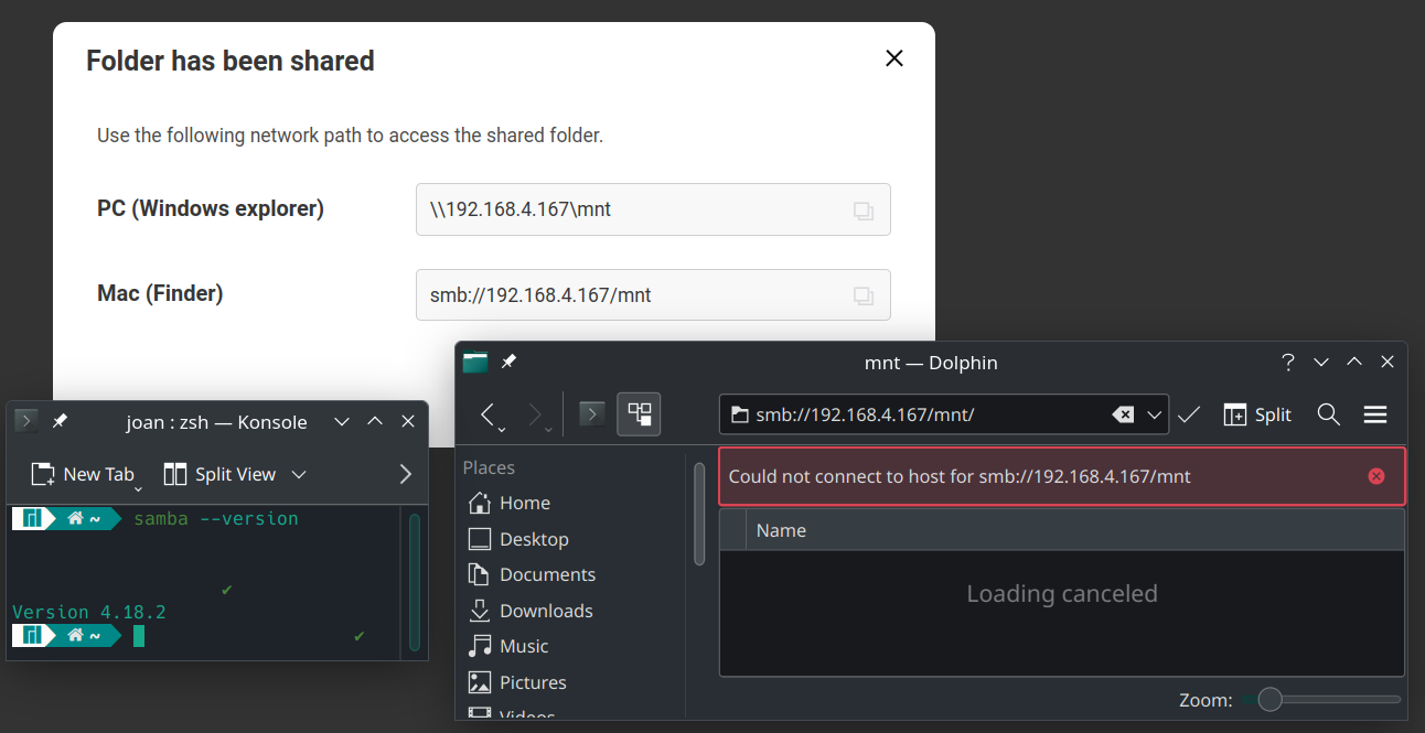 Bug Samba Does Not Work On Manjaro Linux · Issue 1187 · Icewhaletechcasaos · Github