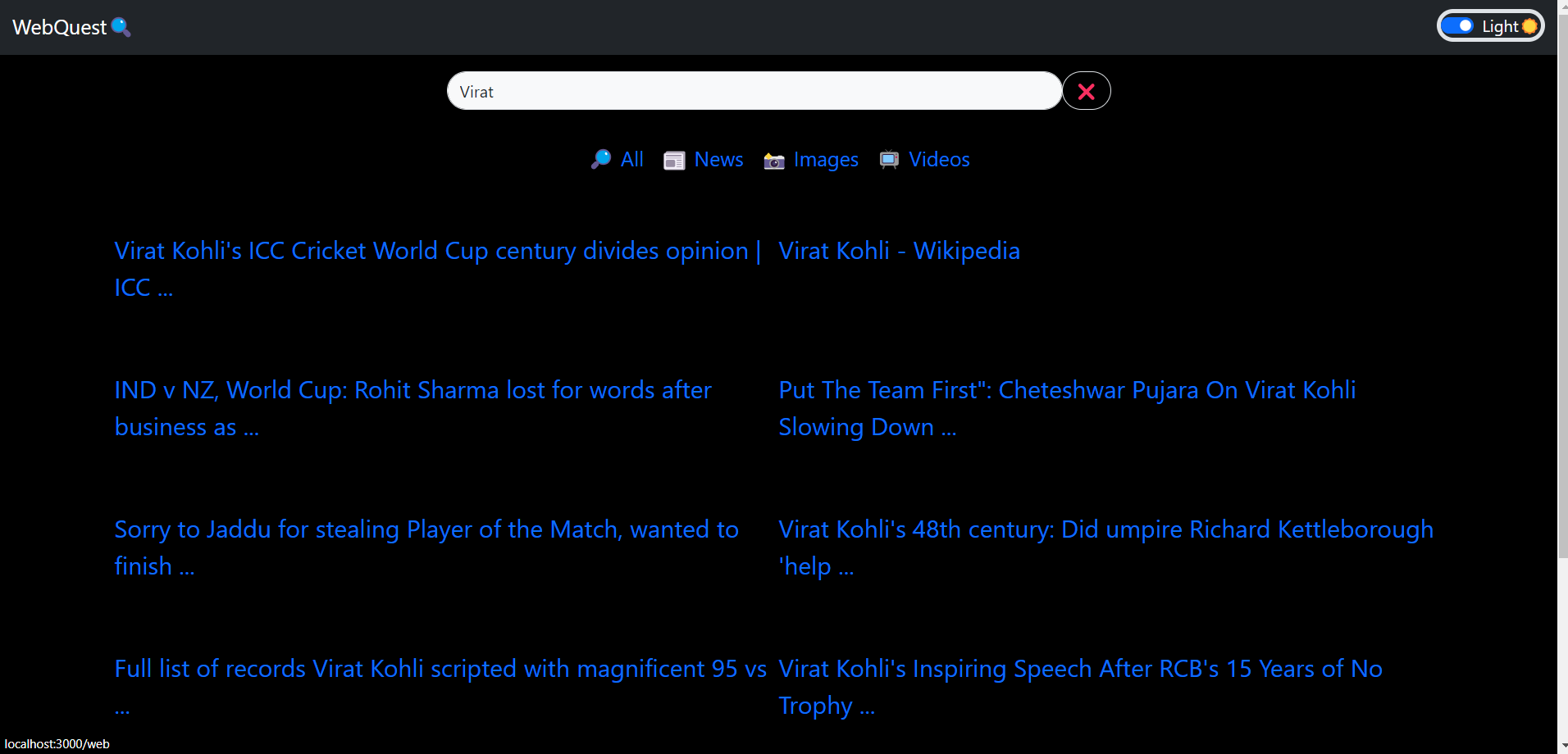 GitHub - kaushikgoud5/WebQuest_GoogleSearchEngineClone