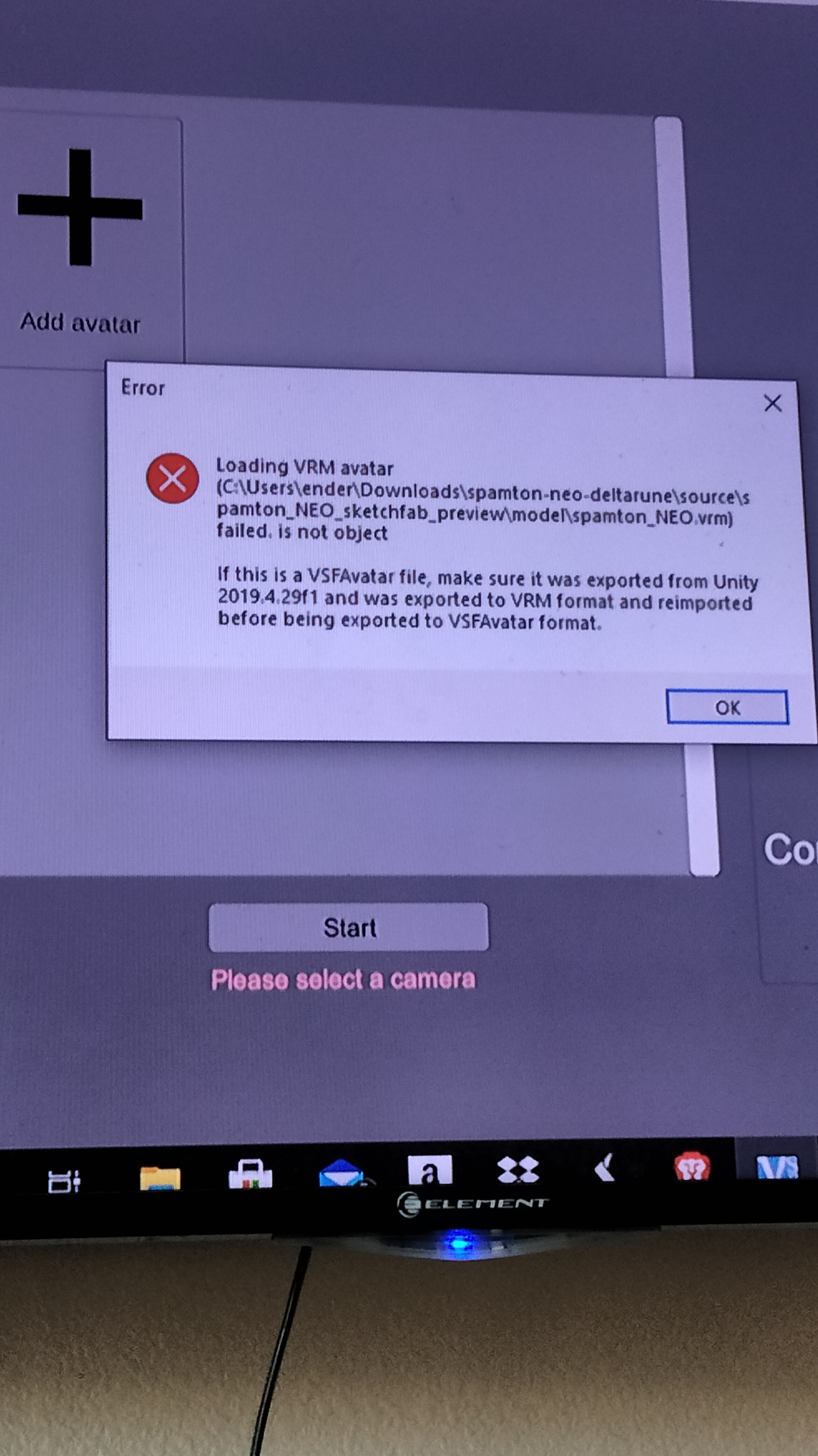 Issue with VSeeFace · Issue #1 · kitsune-ONE-team/KITSUNETSUKI-Asset ...