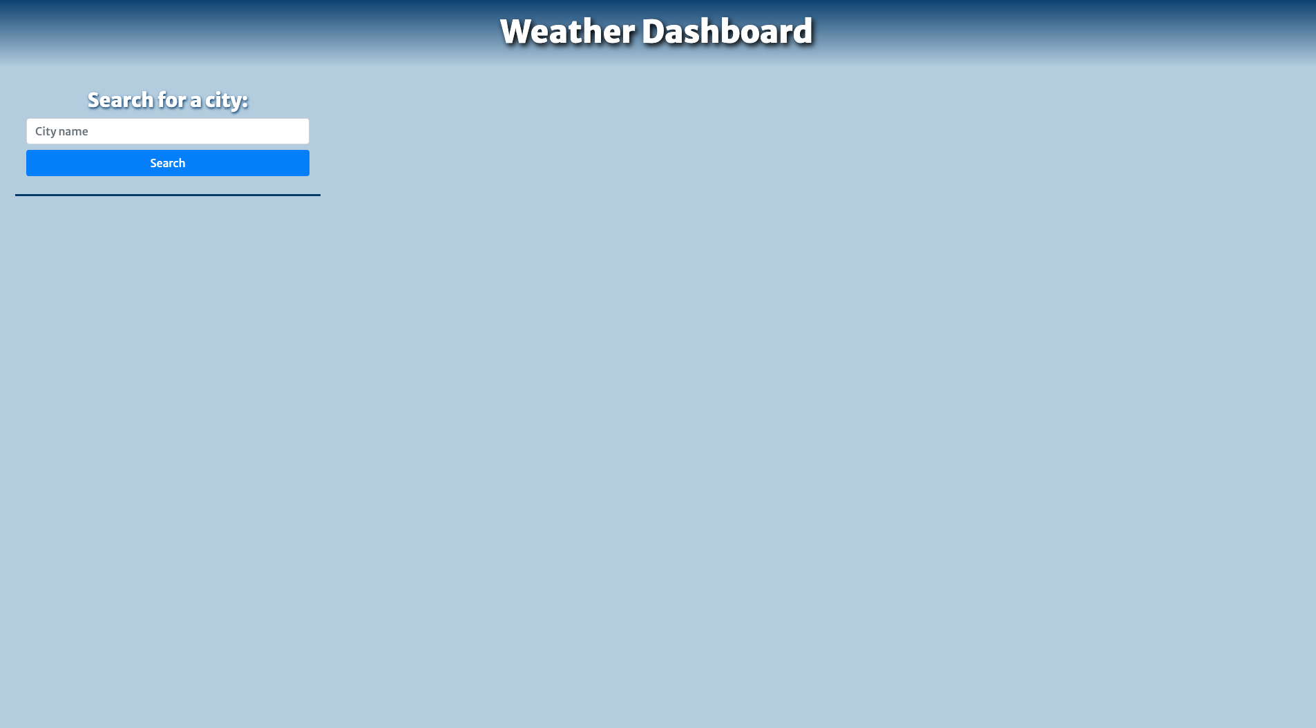 GitHub - besharpe5/weather_dashboard