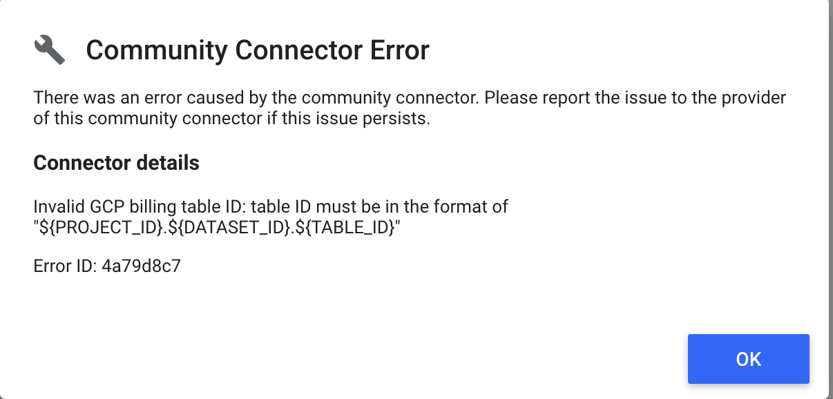 GKE Usage Metering not found · Issue #333 · googledatastudio/community-connectors · GitHub