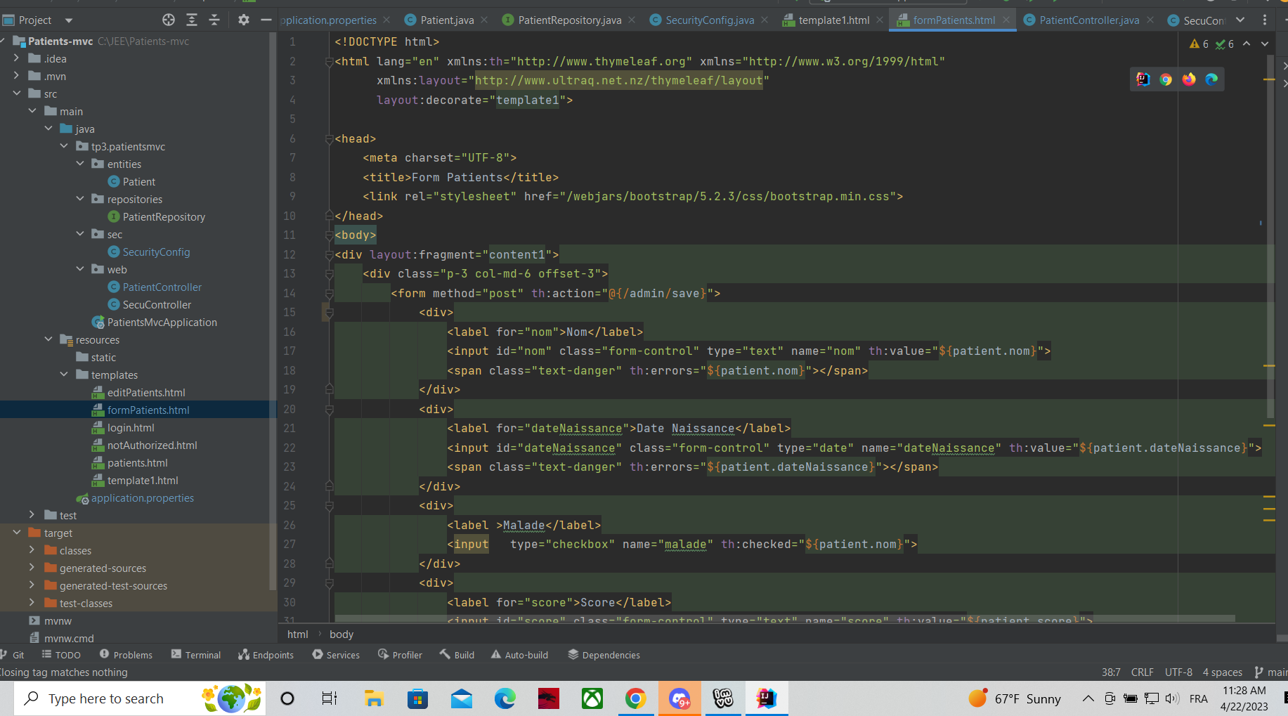GitHub - Ennia-Fahd/Patient-Management-Spring-Thymeleaf