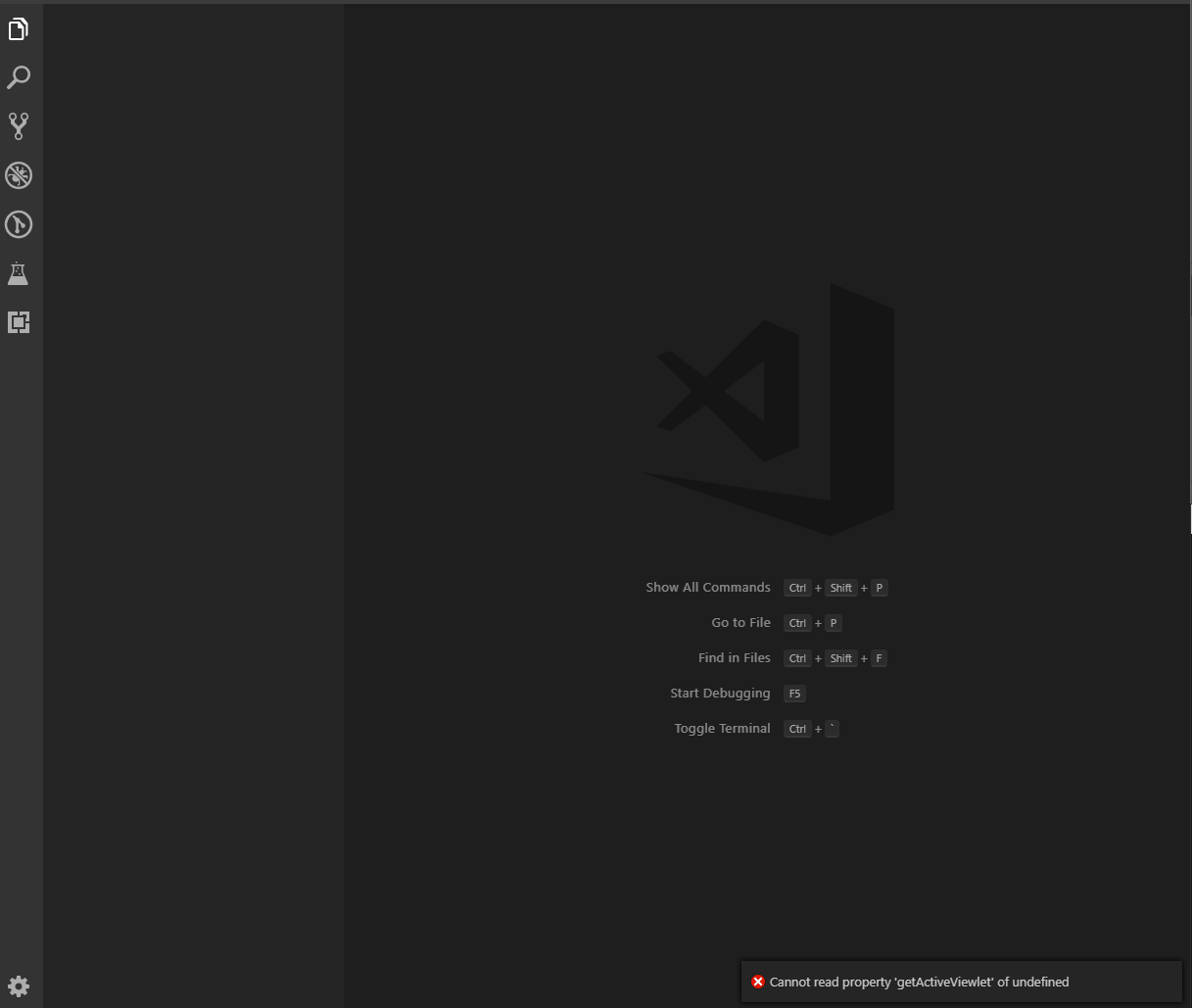 pressing ctrl+b does not hide the side panel, instead shows error · Issue #70019 · microsoft ...