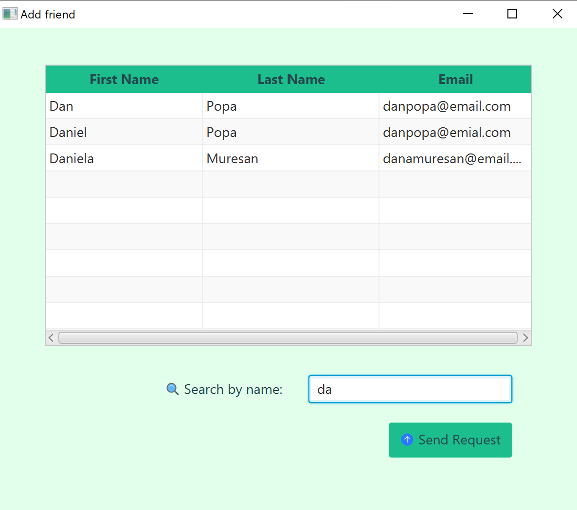 GitHub - AnisiaOltean/SocialNetworkGUI