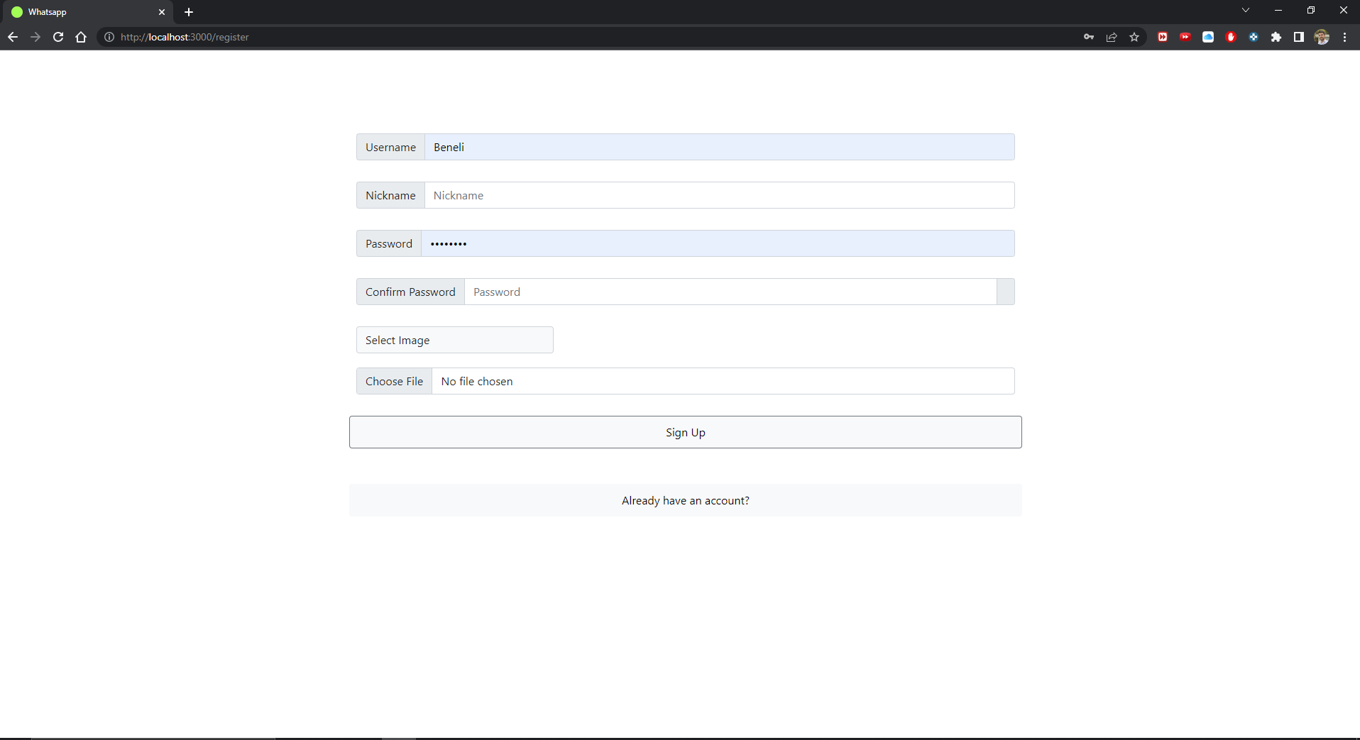 GitHub - BenEli1/WhatsappWebReplica: Whatsapp project website - React & JS