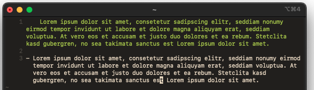 setting breakindentopt "list:-1" stops default bri · Issue #21907 · neovim/neovim · GitHub