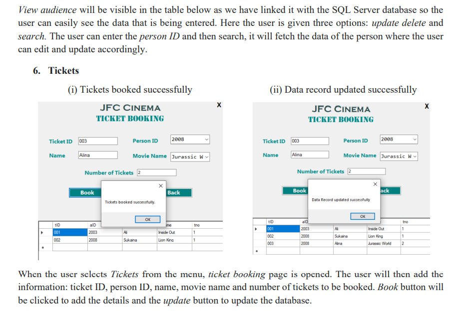GitHub - ImamaRahmani/Cinema-Management-System: For thousands of people ...