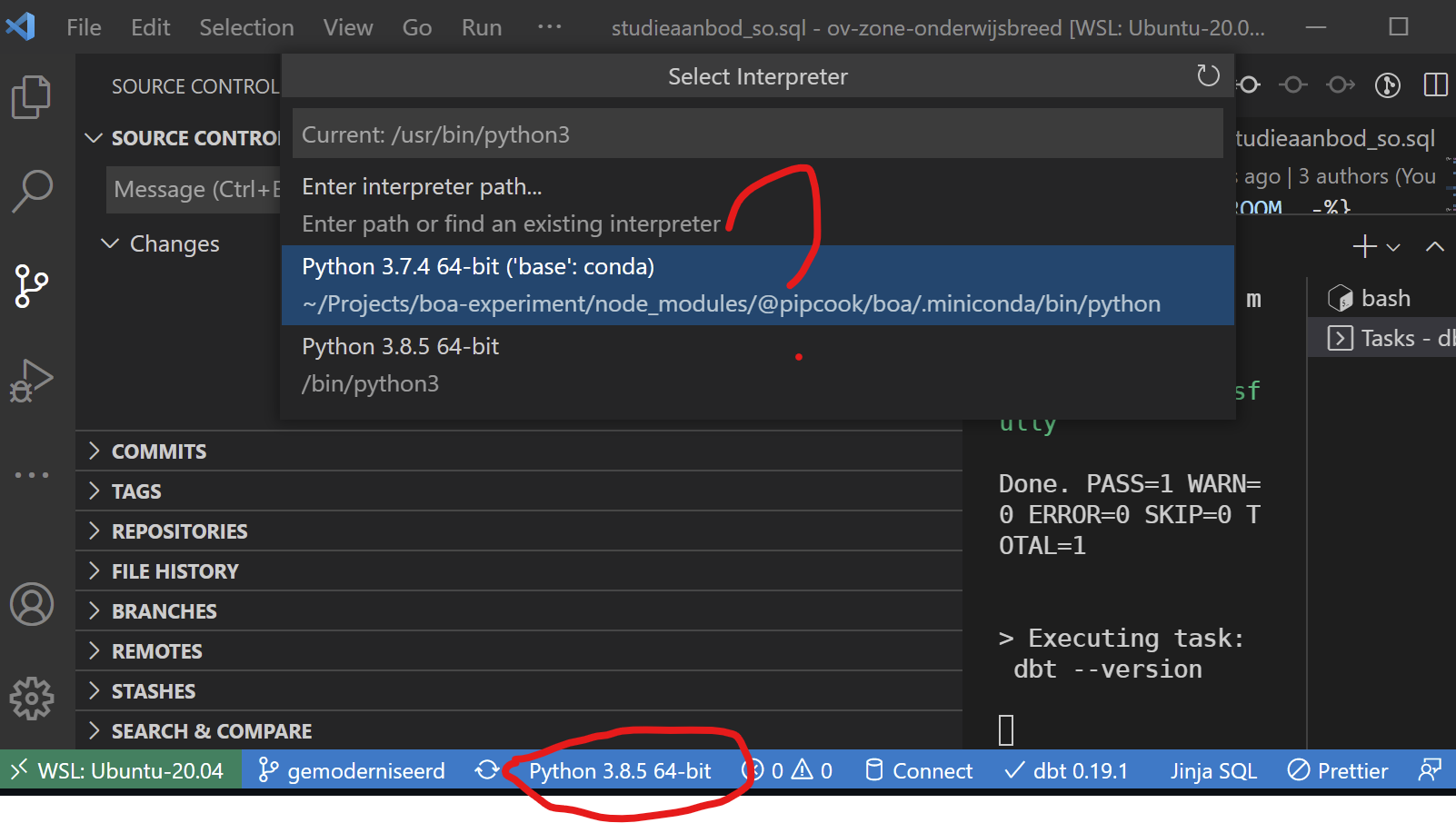 Extension reporting incorrect dbt version in VSCode status bar · Issue #69 · AltimateAI/vscode ...