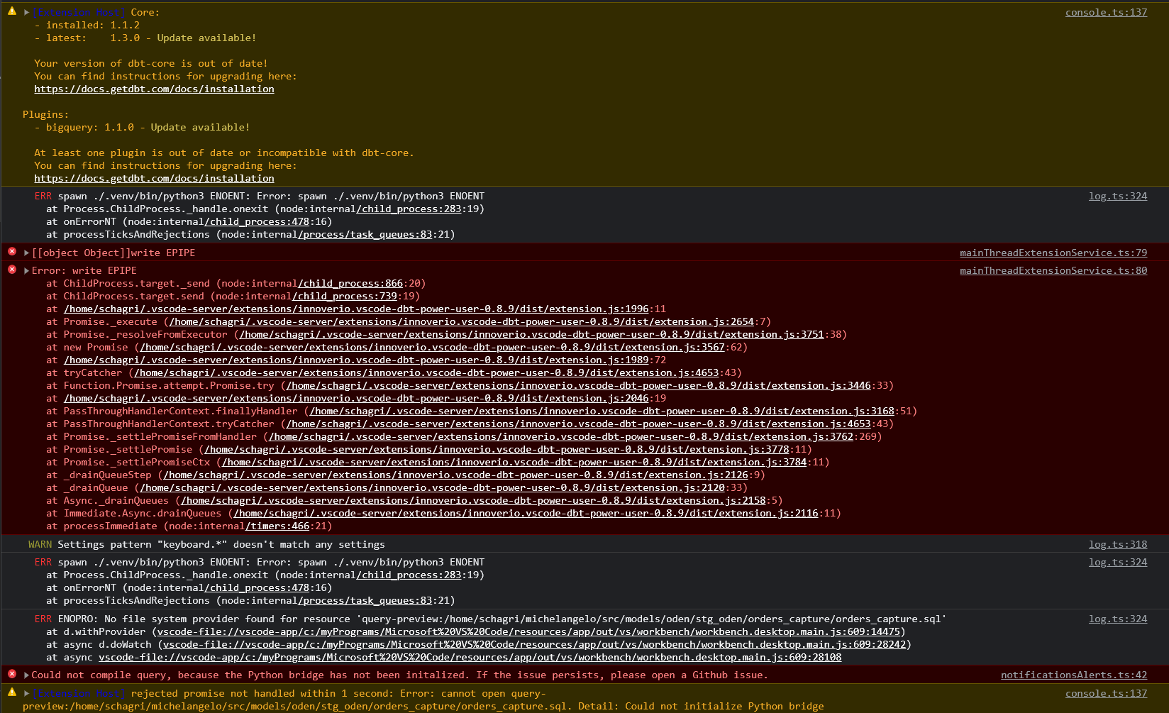 Ensure `dbt Pythonpathoverride` Works With Relative Paths Tilde Meltano · Issue 199