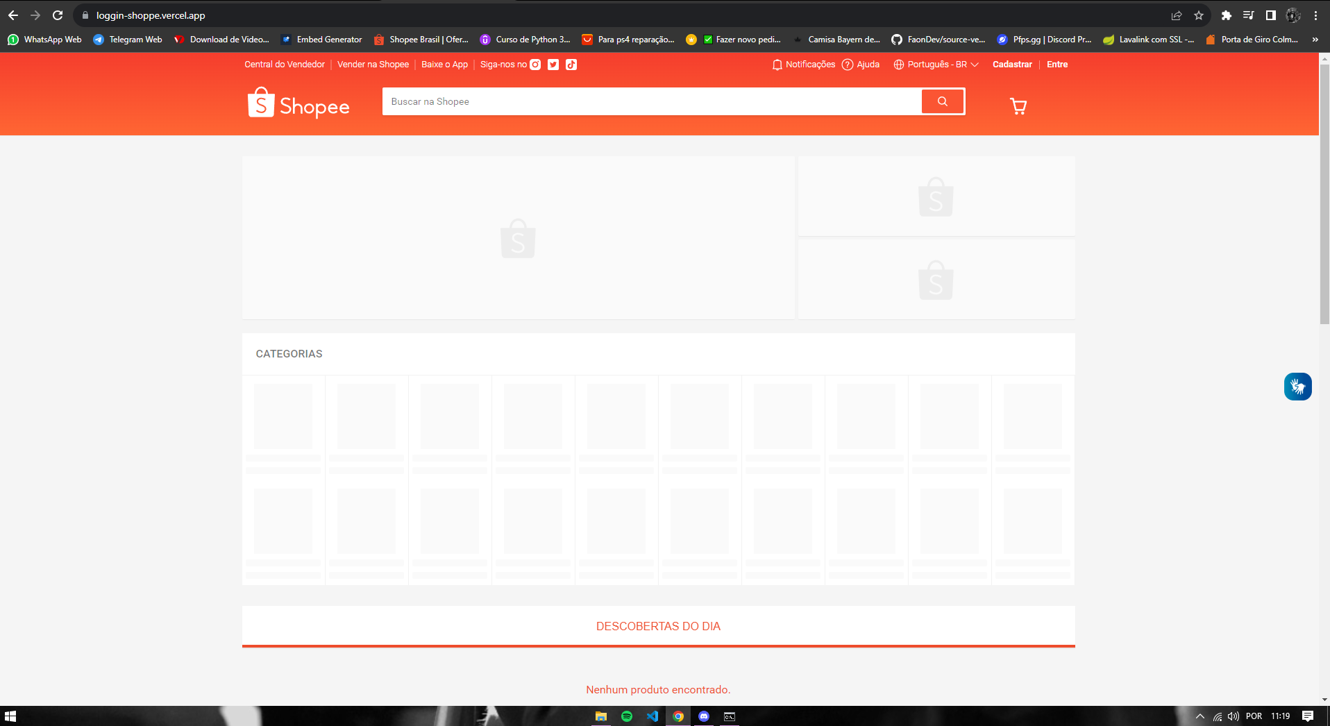 GitHub - Saddam171/loggin-shoppe: Tela Shoppe, com login e register, só adicionar os produto na ...