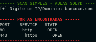 GitHub - SlowLock/simple-portscan-python: A simple portscan written in python developed in Solyd ...