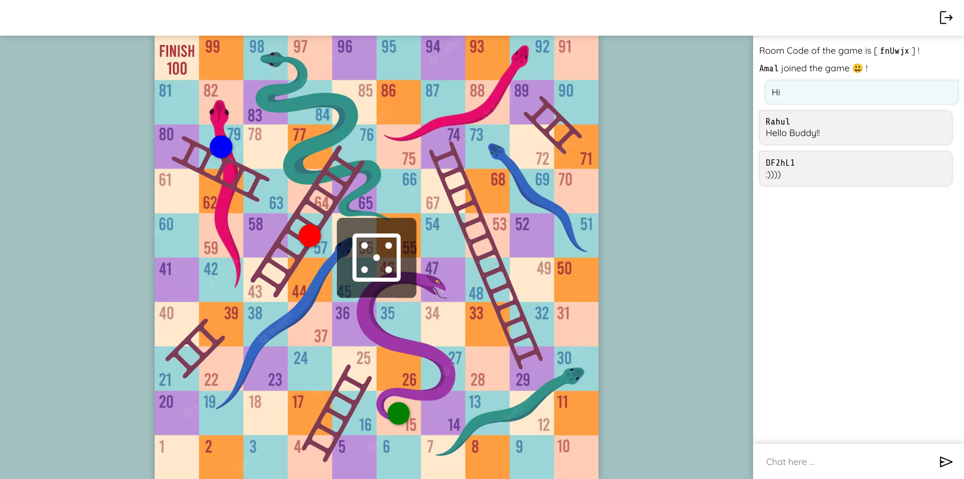 GitHub - subharthihazra/Snakes-and-Ladders-Game