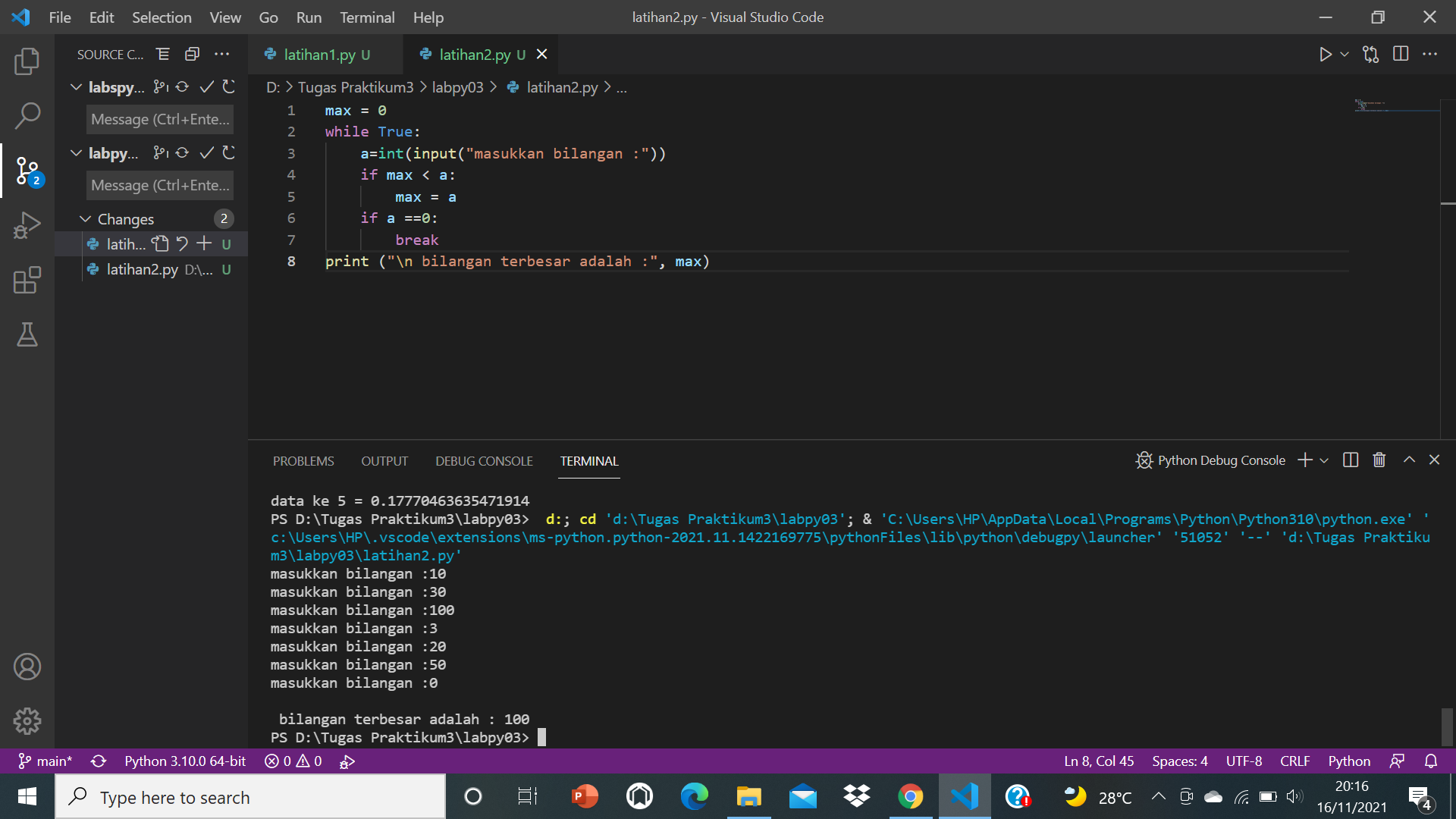 GitHub - Ameliadiah-p/labpy03