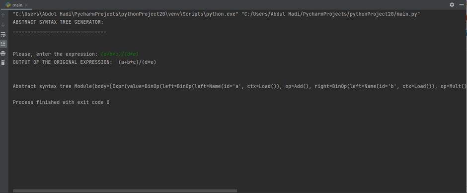 GitHub - malikhadi09/Lexical-Analyzer-and-Syntax-Tree-Generator