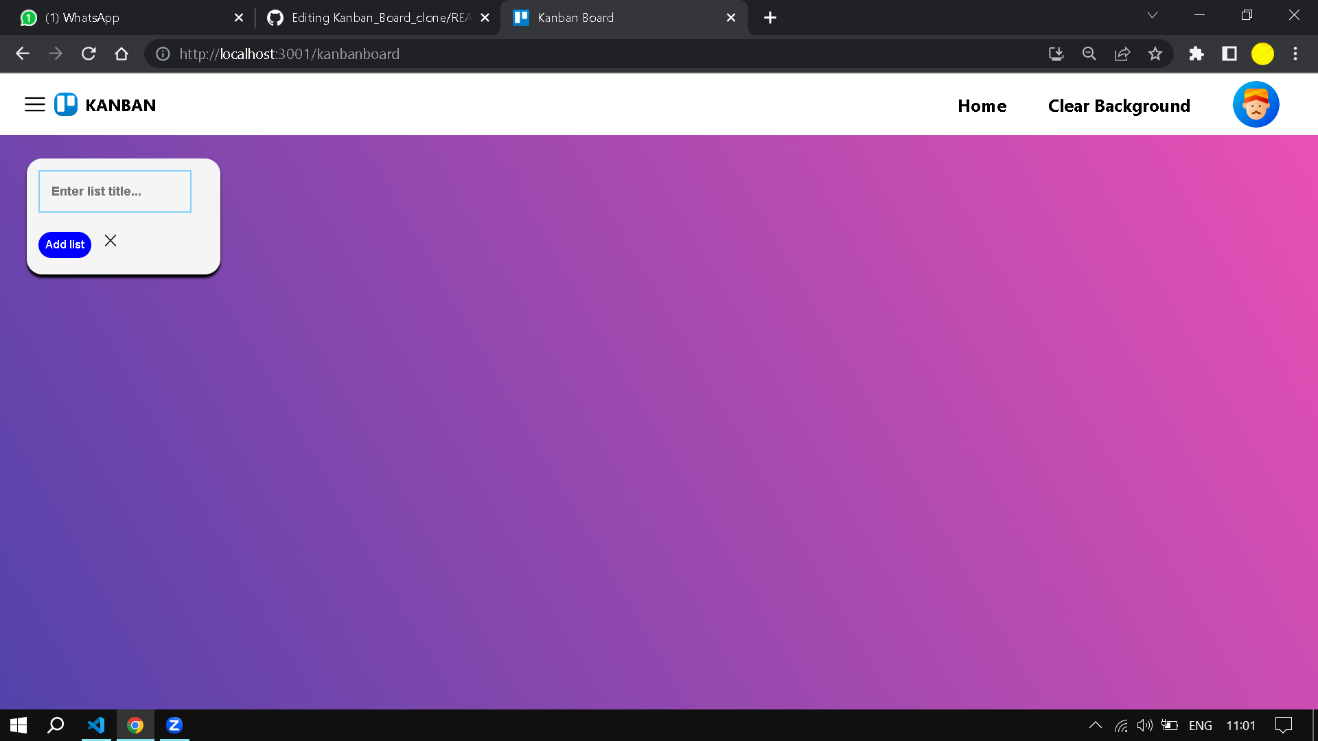 GitHub - Sachin2903/Kanban_Board_clone: Frontened_Project_KanBan_Board (Using React)