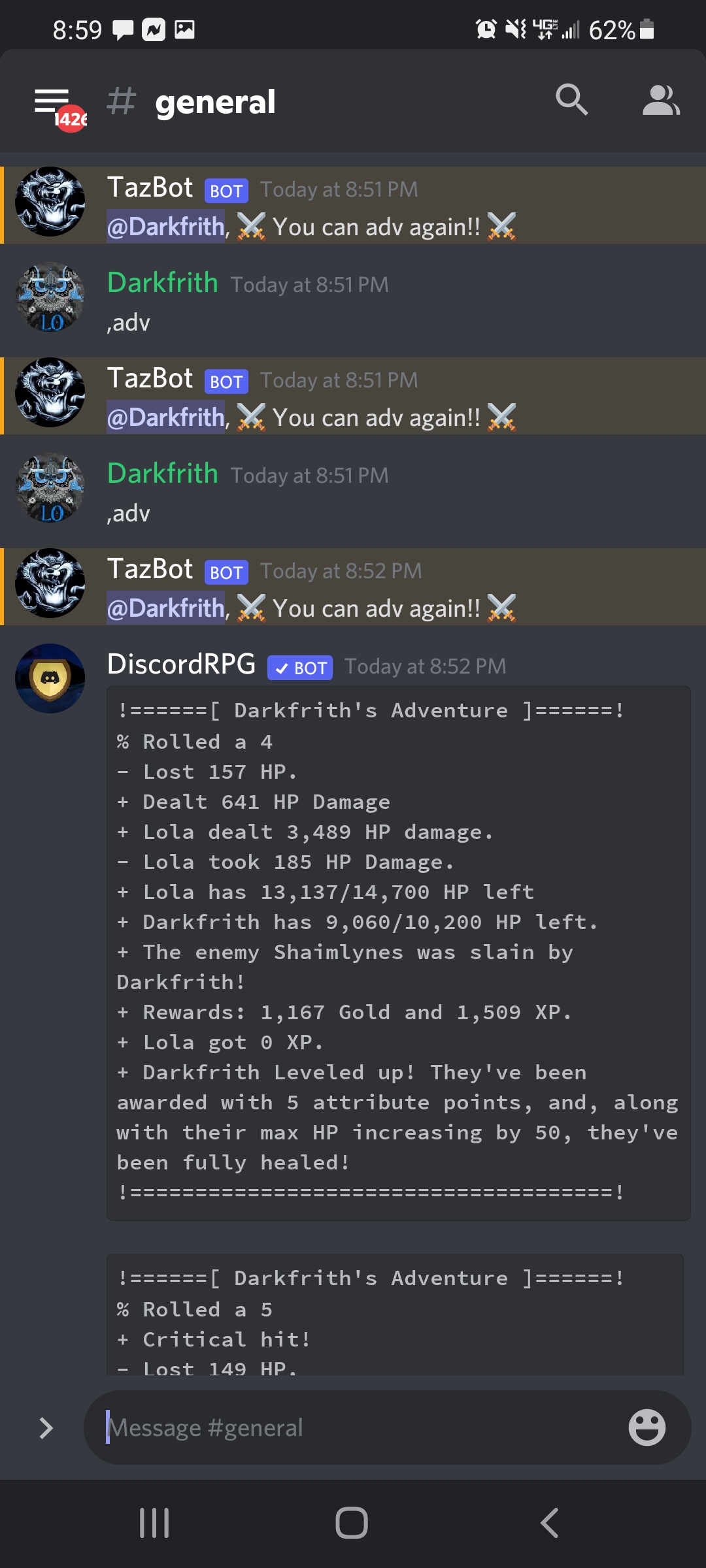 🐛 Bug Report: · Issue #1064 · DiscordDungeons/Bugs · GitHub