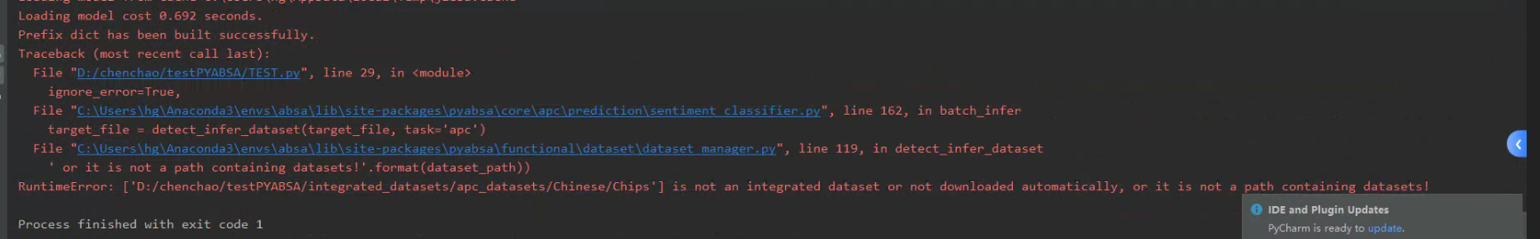 infer dataset problem · Issue #97 · yangheng95/PyABSA · GitHub
