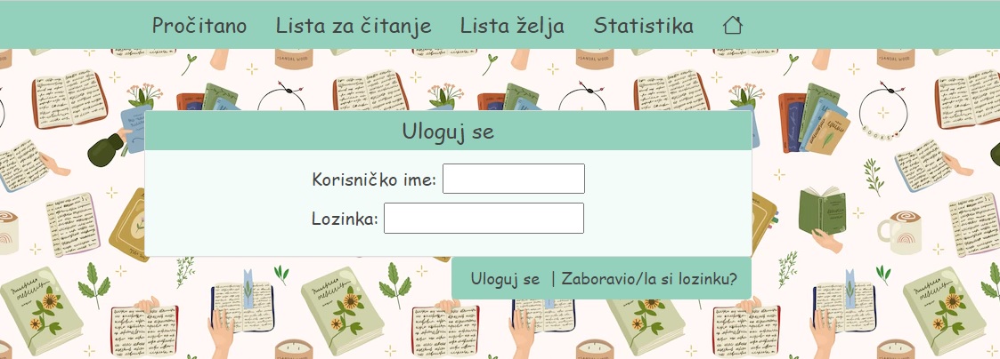GitHub - mm-marija/dnevnikCitanja: Django aplikacija - online dnevnik čitanja (beleženje ...