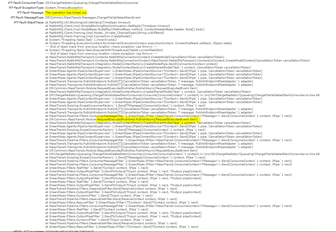Rabbitmq Errors On Publish · Issue 2025 · Masstransitmasstransit · Github