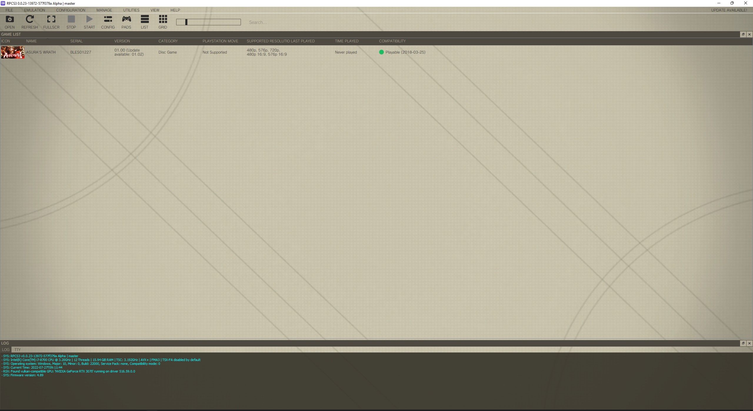 [Regression] E Compat: Database Error - No Results found · Issue #12400 · RPCS3/rpcs3 · GitHub
