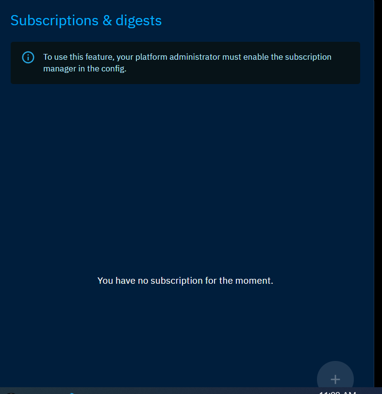 Subscriptions And Digests Are Not Enabled · Issue 1764 · Opencti Platform Opencti · Github