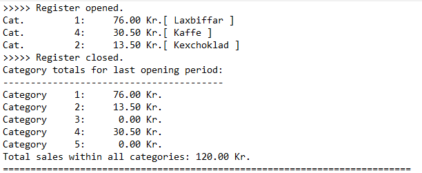 GitHub - MallaGronqvist/CashRegister: C++ console application that ...