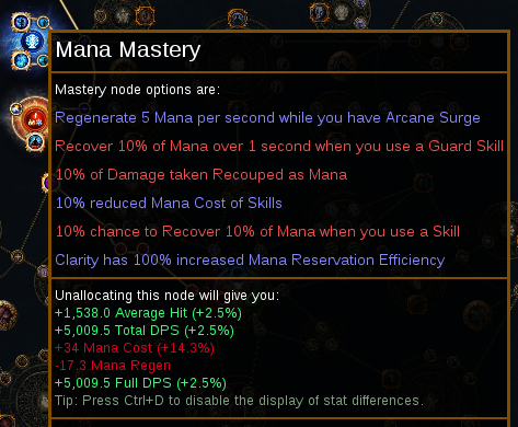 Mana Mastery regen applies per Mastery allocated instead of just once · Issue #3587 ...