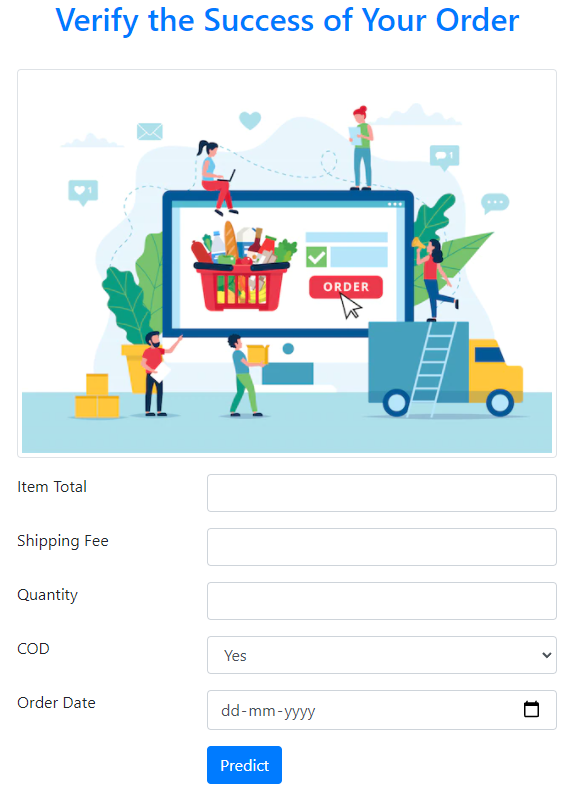 GitHub - pranalibose/Order_Success_Prediction: Predict order success