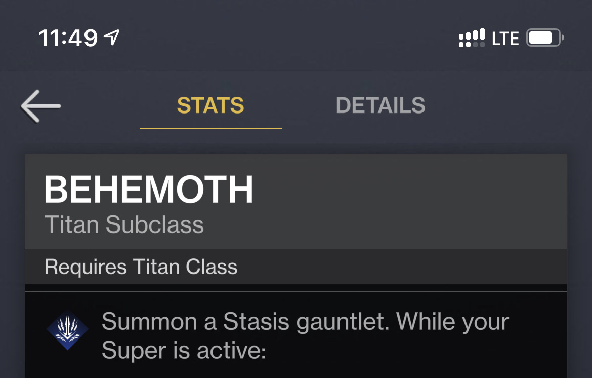 Behemoth “requires Titan subclass” · Issue #454 · NigelBreslaw/ishtar-bugs · GitHub